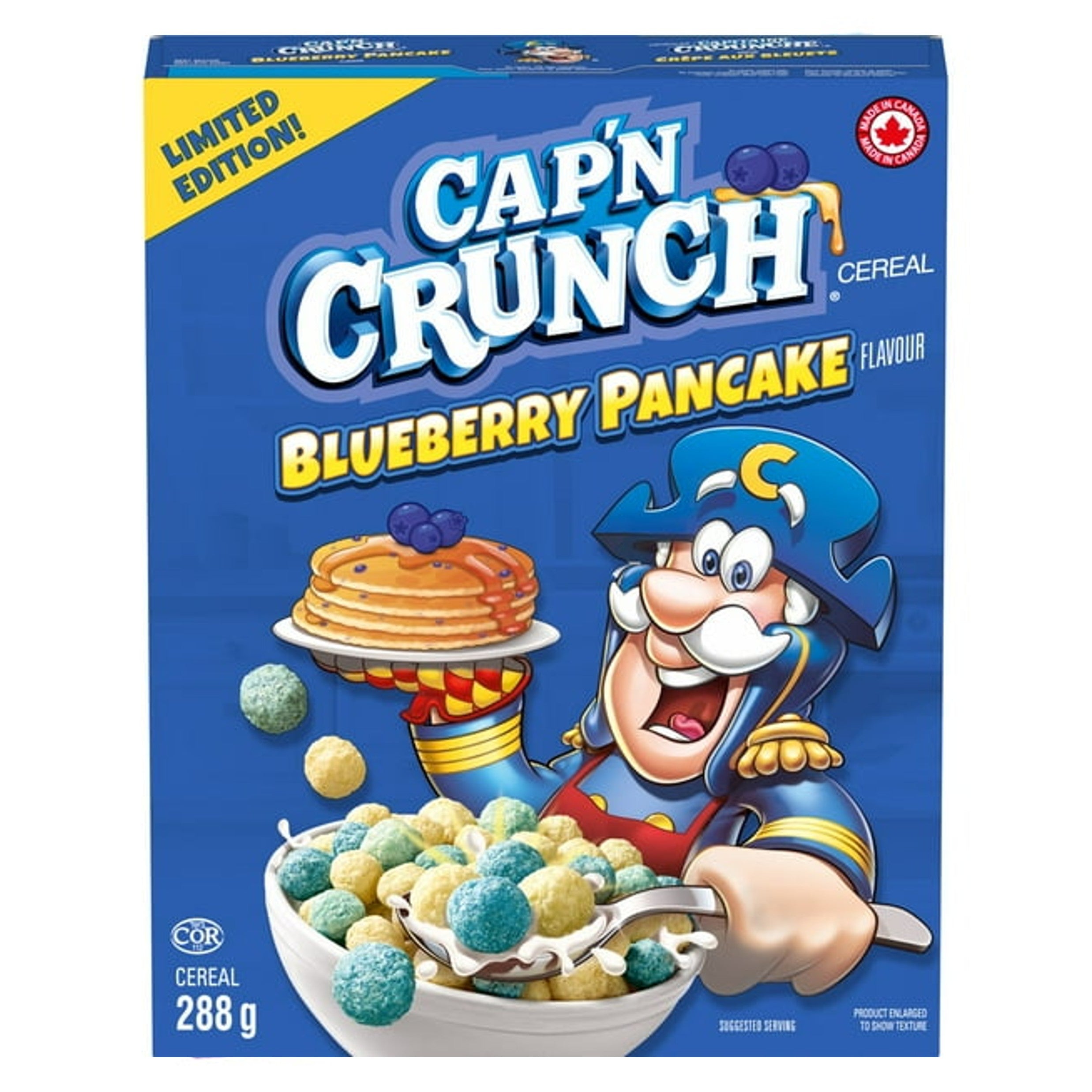 Cap'n Crunch Blueberry pancake cereal 288g CANADA – Exotic Snack Guys ...