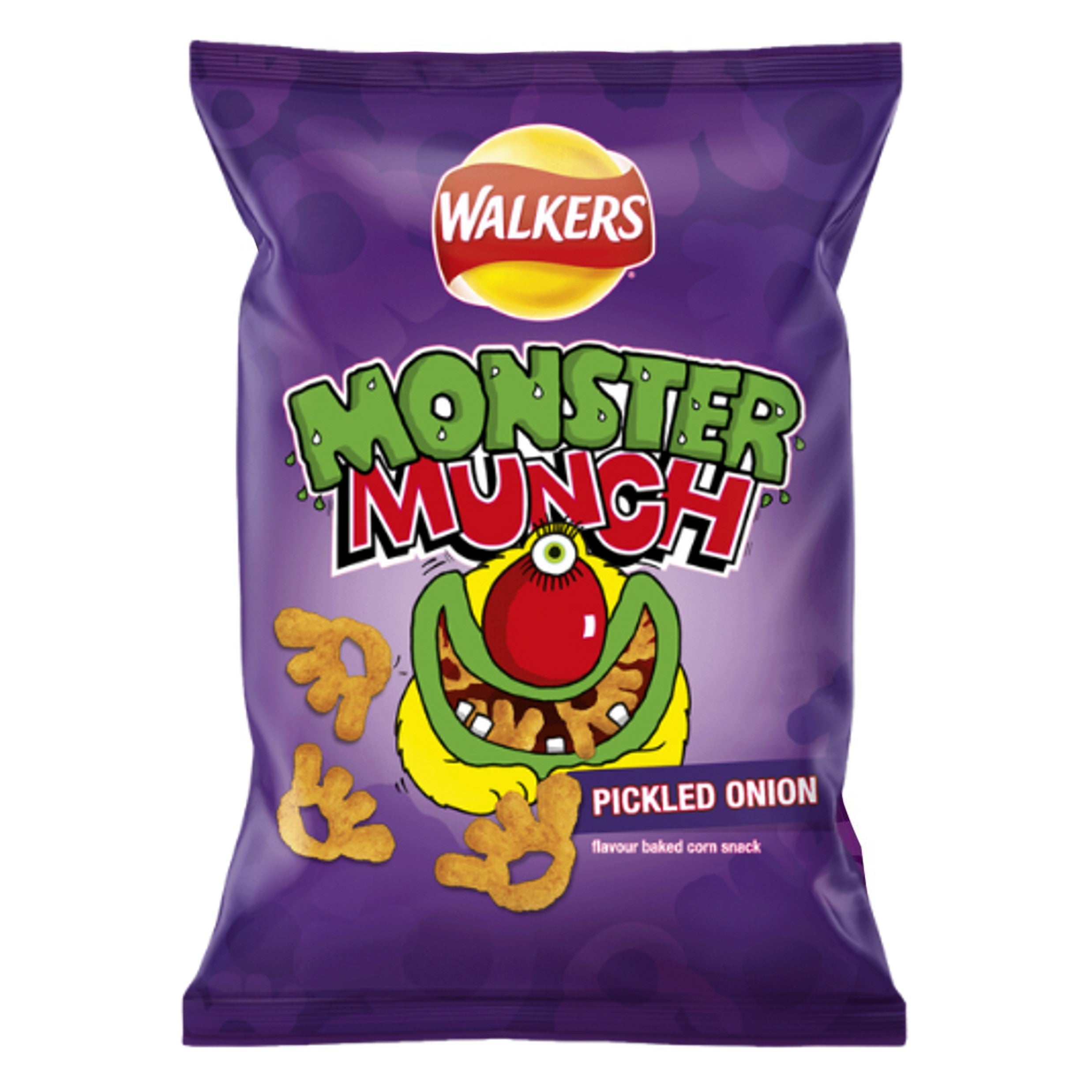 Lays-Walkers Monster Munch pickled onion 72g potato chips UNITED KINGD ...