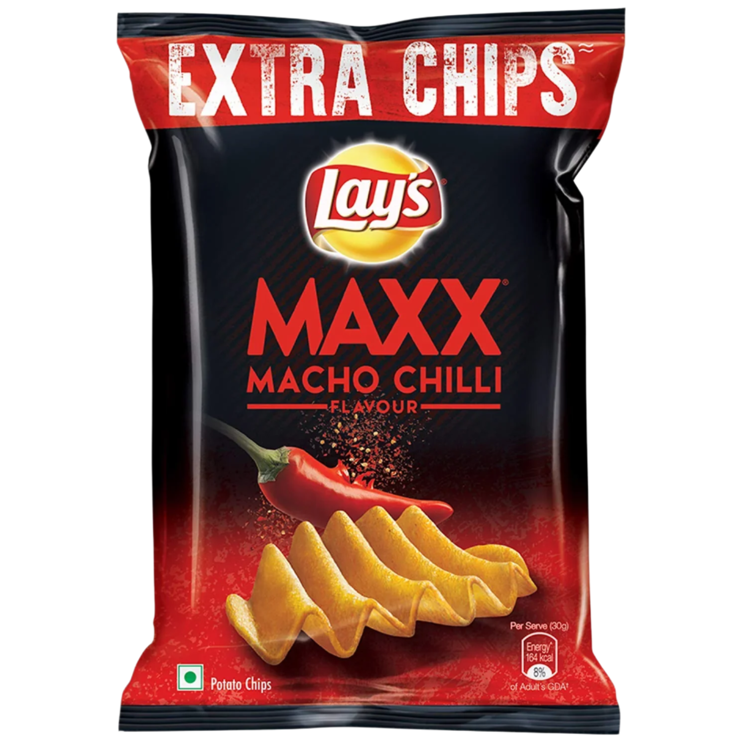 Lays Maxx Macho Chili 56g - India – Exotic Snack Guys Licensee Ordering ...